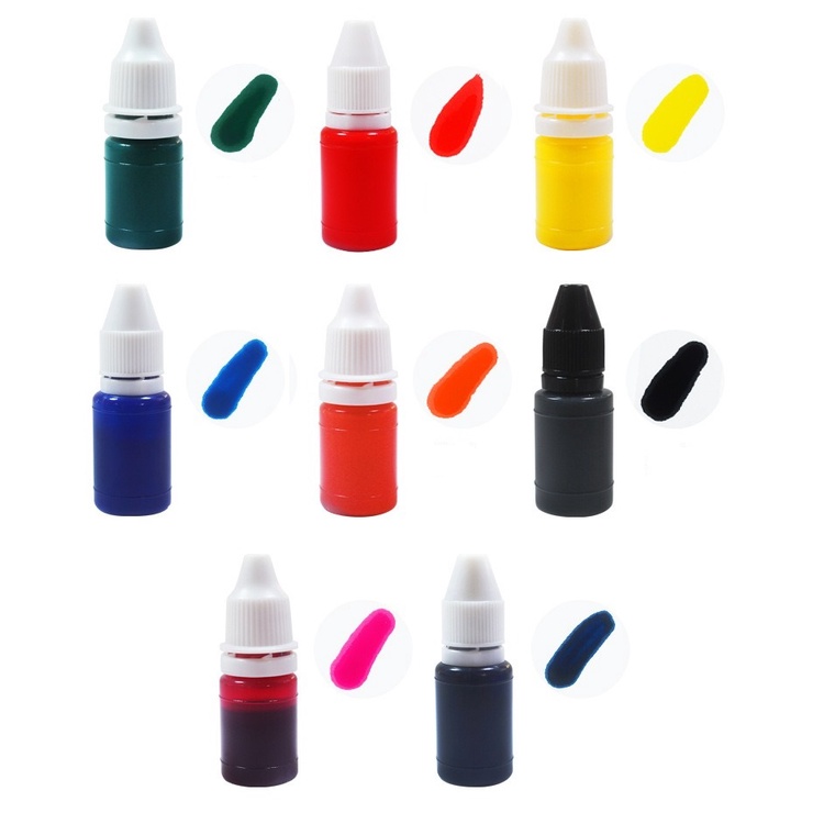 ST068 Flash Stamp Refill Ink 10ml Ink Refill for Pre-Ink Stamp | Shopee ...