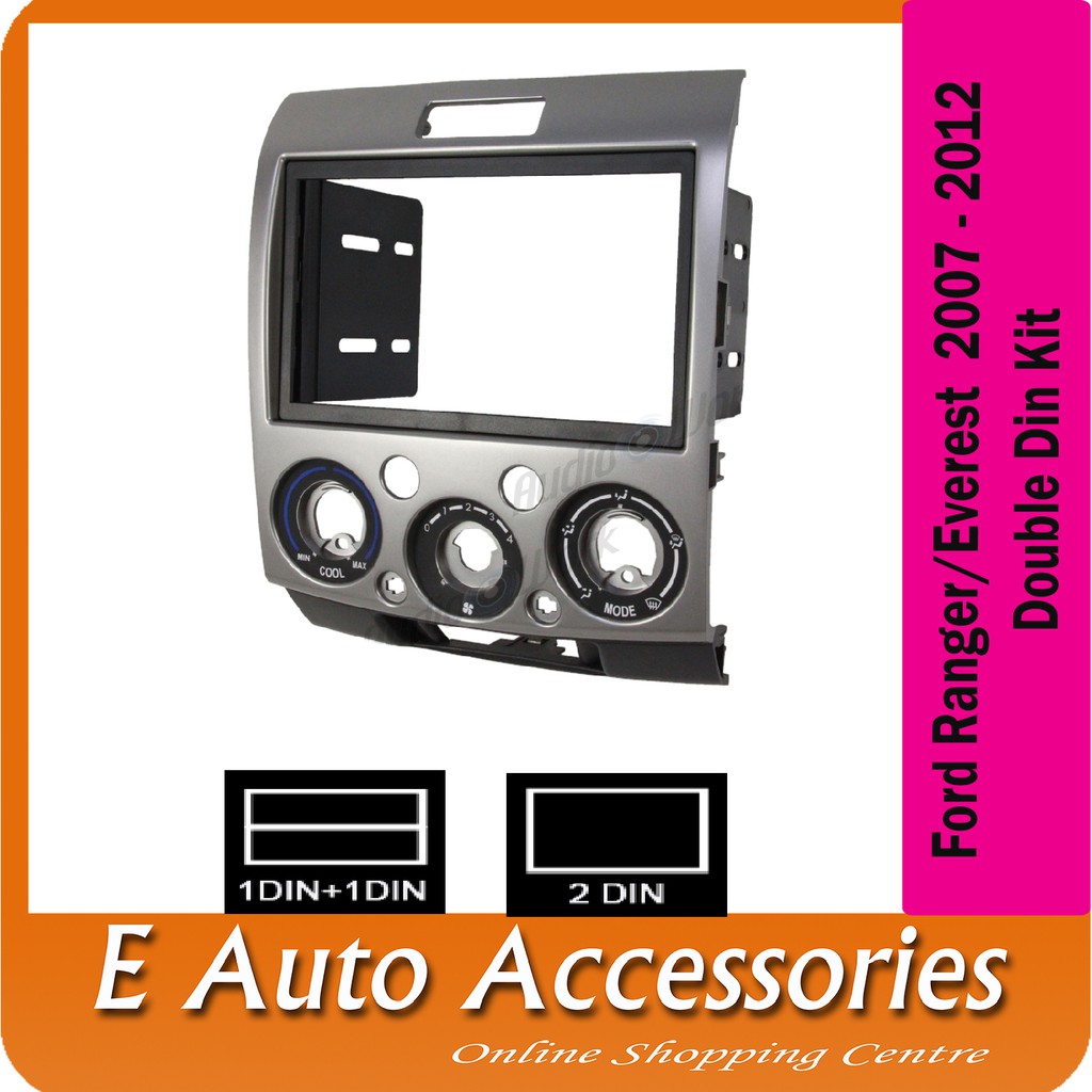 Casing Ford Ranger/Everest Year 2007 - 2012 Double Din Kit | Shopee ...