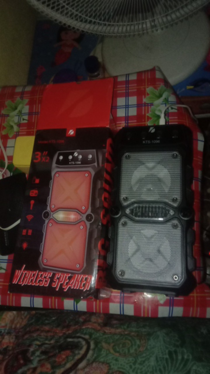 [KTS-1096] Wireless Portable Bluetooth Speaker With Led Light [Support ...