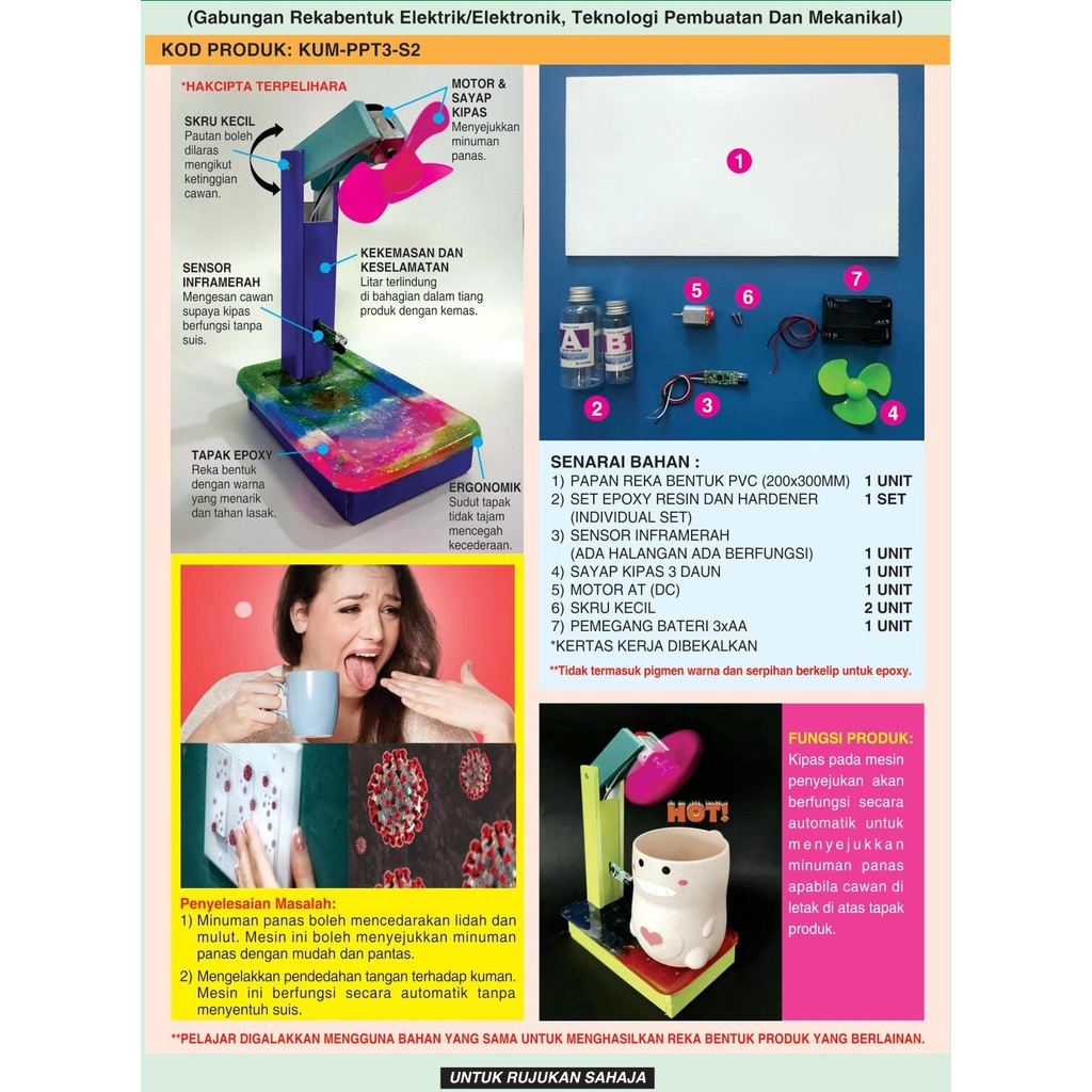 PROJEK RBT TINGKATAN 3(KUMEI) -MESIN PENYEJUKAN MINUMAN BERSENSOR ...