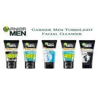Garnier Men Facial Foam/ Scrub / Cleanser 100ml Pencuci Muka Lelaki ...