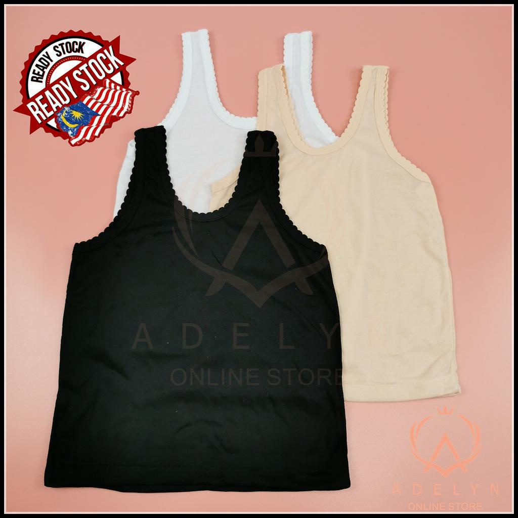 WOMEN SINGLET EYELET KID SINGLET SCHOOL WHITE BLACK BROWN AW1 / SINGLET ...