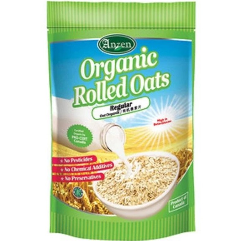 ANZEN ORGANIC ROLLED OATS 500G | Shopee Malaysia