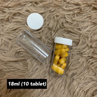 🔥🔥🔥 BOTOL PLASTIC KOSONG UBAT TRANSPARENT PER BOTOL [18ML] | Shopee ...