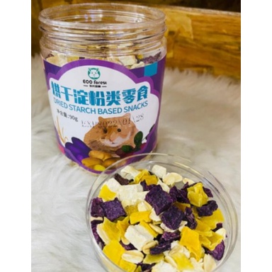 Eco Forest Dried Starch Based Hamster Snacks 90g Hamster Food | Shopee ...