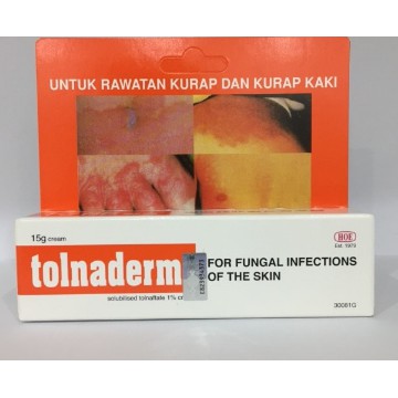 Tolnaderm Cream 15g (For Fungal infections of The Skin) | Shopee Malaysia