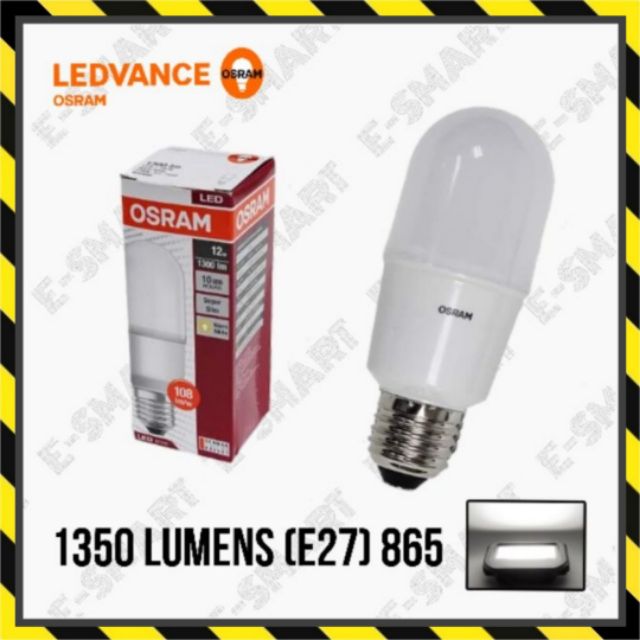 10PCS X OSRAM 12W LED VALUE STICK 12W 865 DAYLIGHT 840 COOL WHITE ...