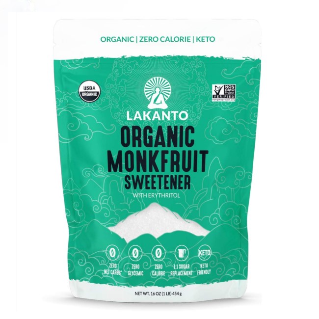 Lakanto, Organic Monkfruit Sweetener, 16 oz (454 g) | Shopee Malaysia
