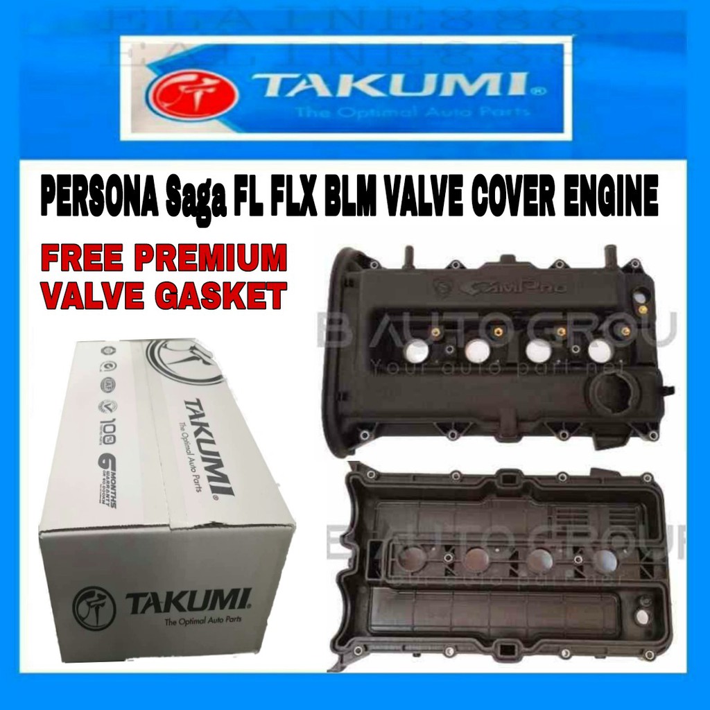 Proton Saga BLM FL FLX premium engine Valve Cover Complete with premium ...