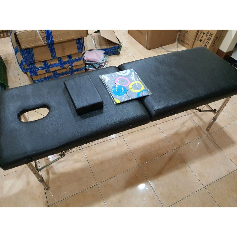 [Ready Stock Sabah] Foldable Portable Massage Bed Katil Spa/Urut/Bekam ...