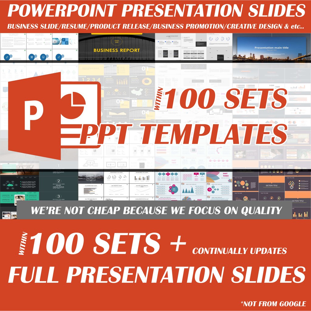 Design & Templates Paper 100,000+ PowerPoint Template Collection Slides ...