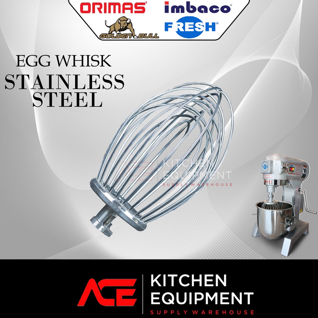 ORIMAS/FRESH/OKAZAWA/GOLDEN BULL/BAKER/BERJAYA STAINLESS STEEL EGG ...