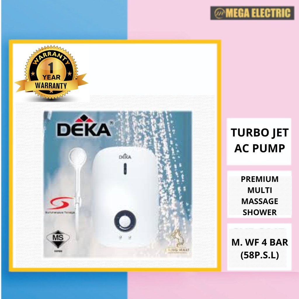 DEKA WATER HEATER DWD50W WHITE NON PUMP | Shopee Malaysia
