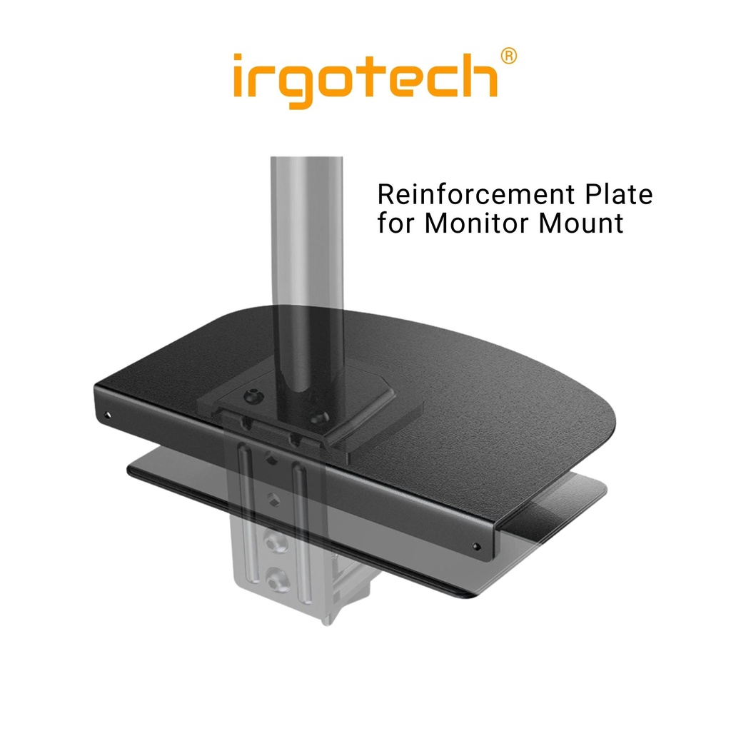 IRGOTECH Monitor Mount Reinforcement Plate, Steel Bracket Plate for ...