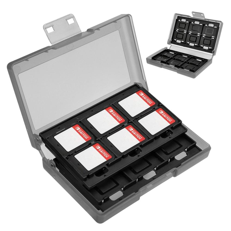 Nintend Switch Accessories 24 in 1 Game Memory Card Micro SD Case ...