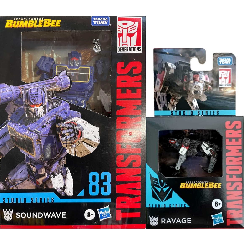 Hasbro Transformers Studio Series SS83 Voyager Soundwave and Core ...