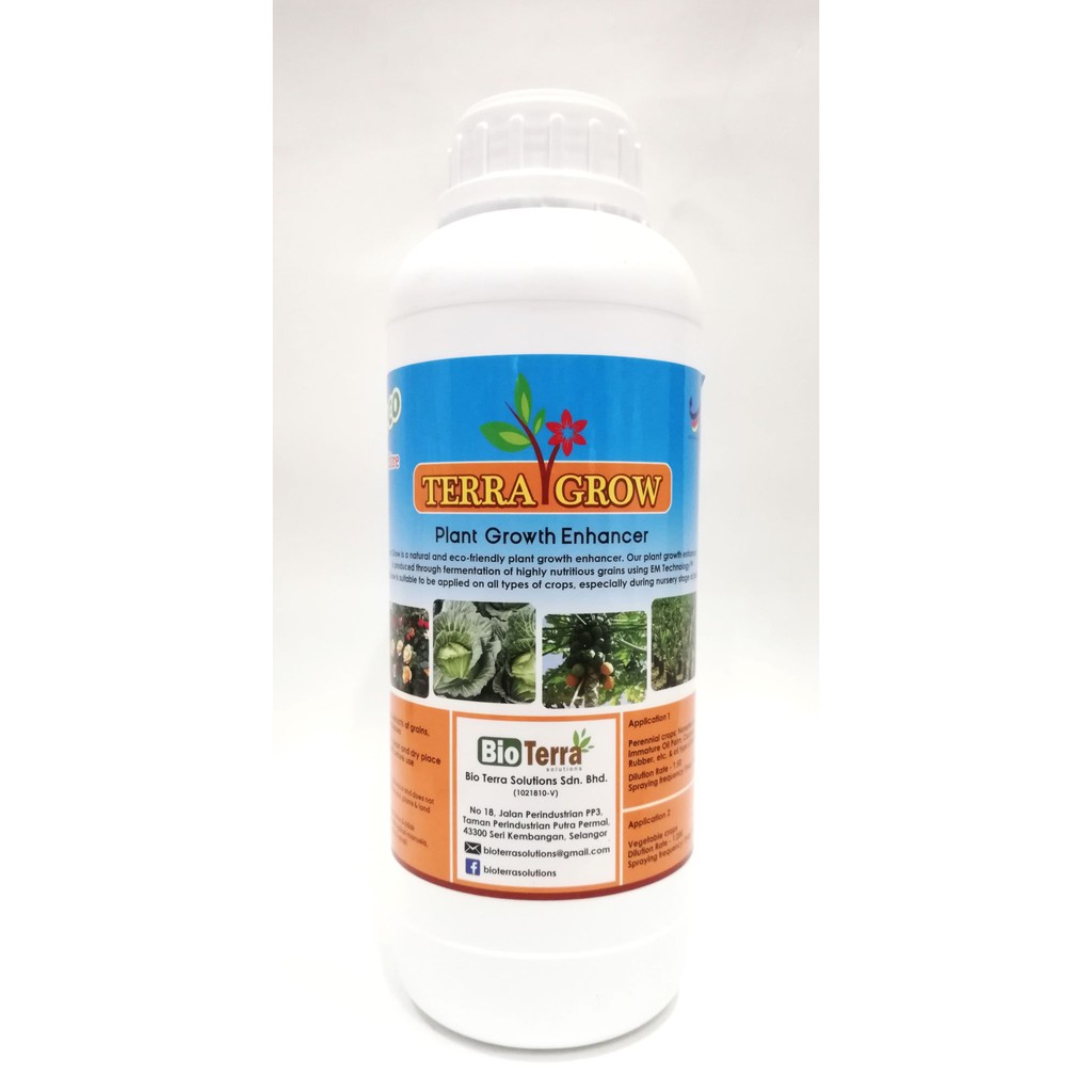 Plant Growth Enhancer - TerraGrow (1L) | Shopee Malaysia