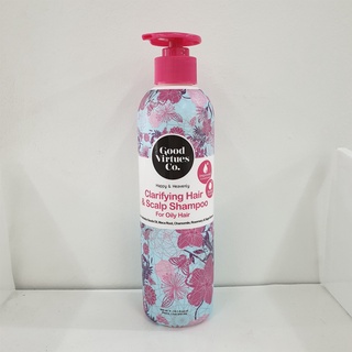 Good Virtues Co (GVC) Clarifying Hair & Scalp Shampoo 300ml - For Oily ...