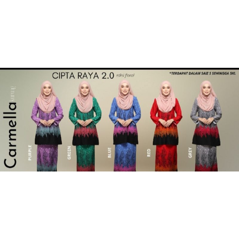 kurung carmella (Arissa Closet) | Shopee Malaysia