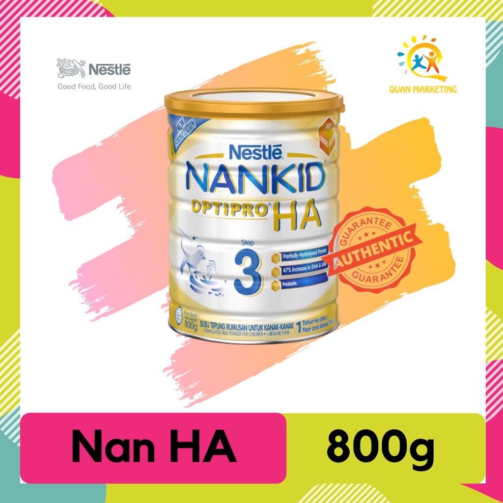 Nestle Nankid Optipro HA Stage 3 800g | Shopee Malaysia