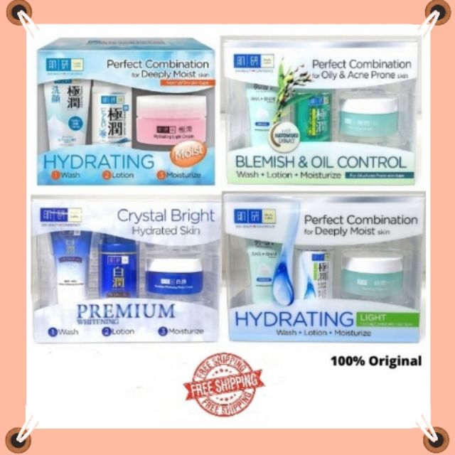 Hada Labo Trial set [READY STOCK] Hydrating Light/Hydrating Moist ...