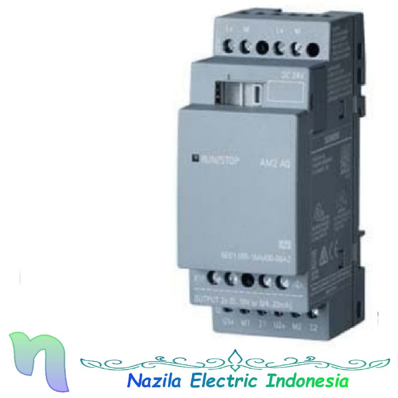 Siemens Logo PLC 6ED1055-1MB00-0BA2 DM8 12/24R PS I/O Expansion Module ...