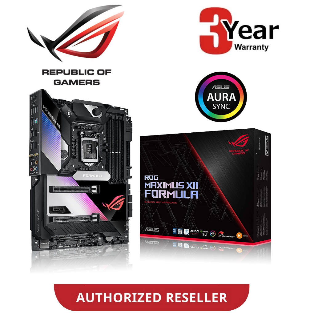 Asus rog maximus xii formula z490 atx intel motherboard lga 1200 | BeeCost