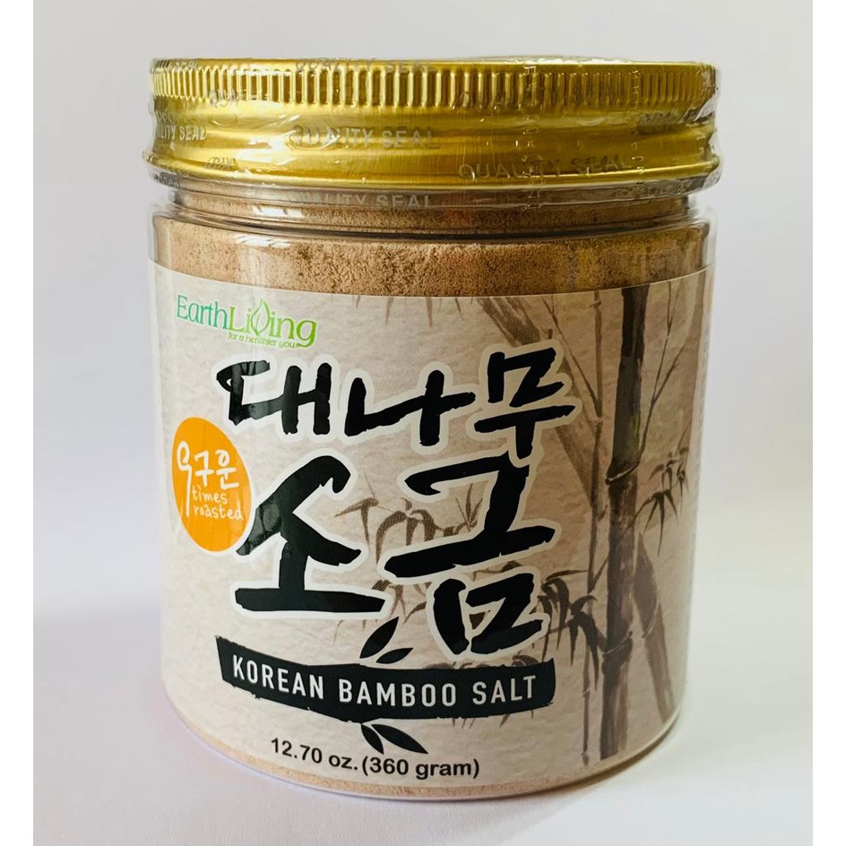 Earth Living 9 Times Roasted Korean Bamboo Salt / 9次烤韩国竹盐 (360g ...