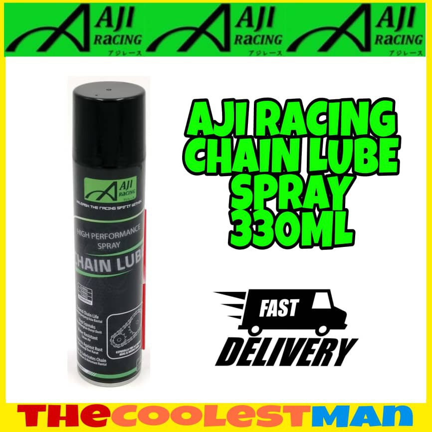 Aji Racing Chain Lube Spray 330ml ( 100% Original ) Ready Stock ...