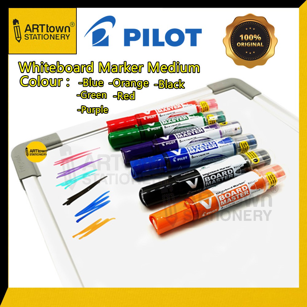 Pilot V-Board Master Whiteboard Marker Medium | Shopee Malaysia