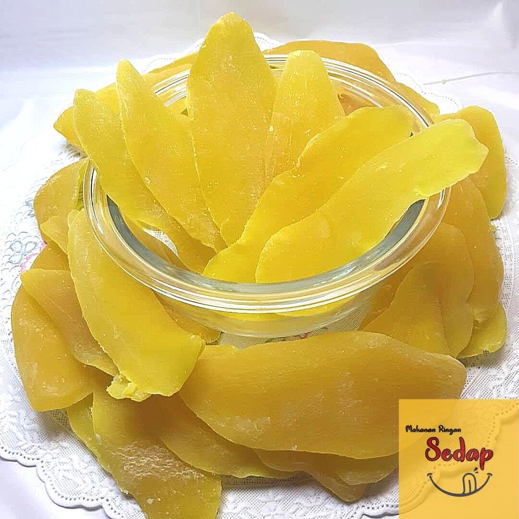 250g 500g Dried Mango / Mangga Kering (Kuning/Oran) - Halal [Dried ...