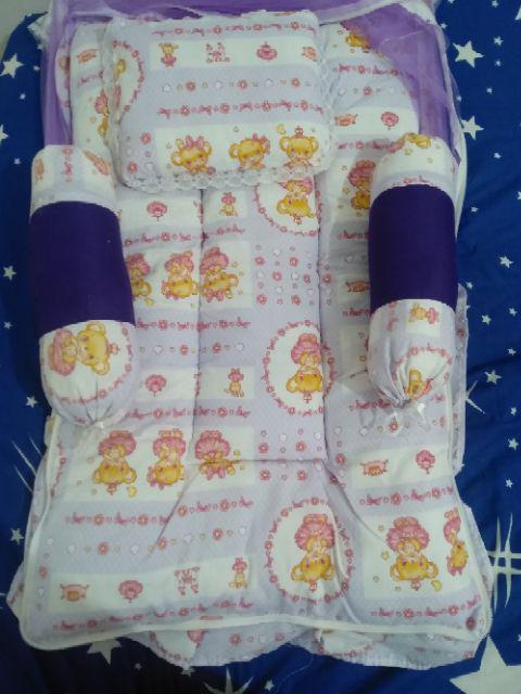 Cartoon Tilam kelambu 3 Bantal, Tilam kelambu corak kartun corak baru ...