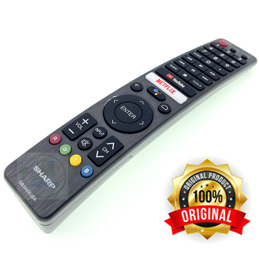 SHARP LED SMART ANDROID TV REMOTE CONTROL (ORIGINAL / OEM) | Shopee ...