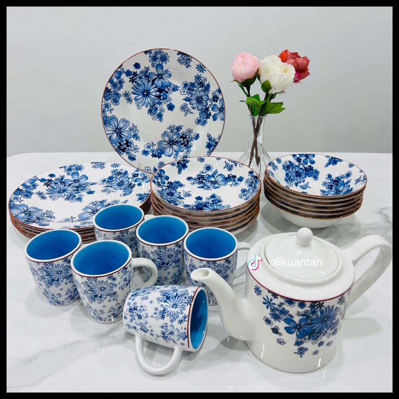 ‼️NEW COLLECTION‼️ SET PINGGAN VIRAL / SET PINGGAN BIRU BLUE CHELSEA ...