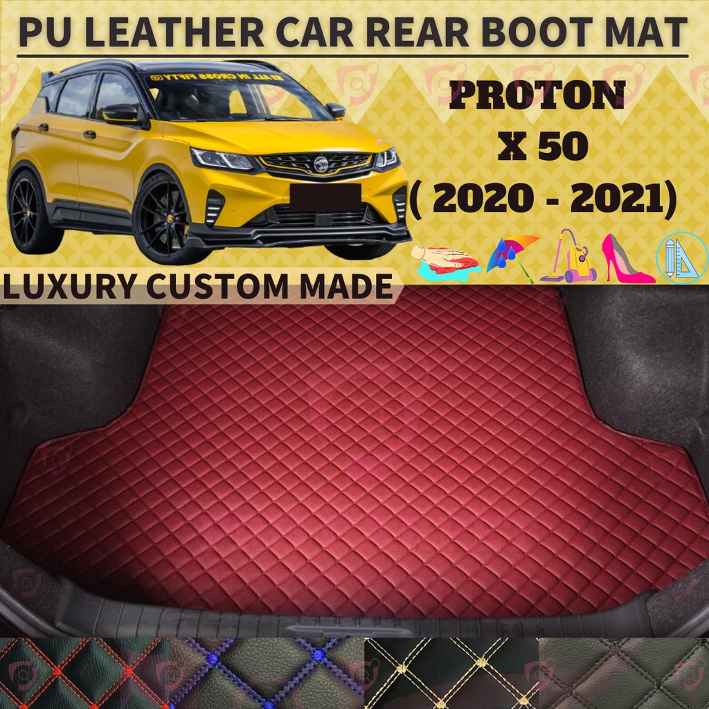 PROTON X50 (2020-2021) CAR ACCESSORIES REAR BOOT TRAY TRUNK CARGO PU ...