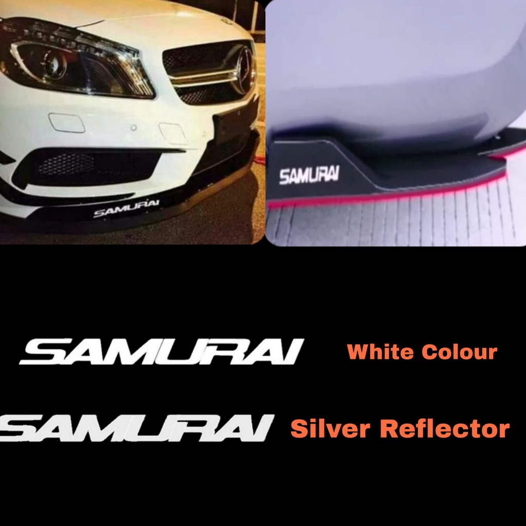 SAMURAI-LIPS Sticker Car Bumper Diffuser Body Exterior Samurai Car ...