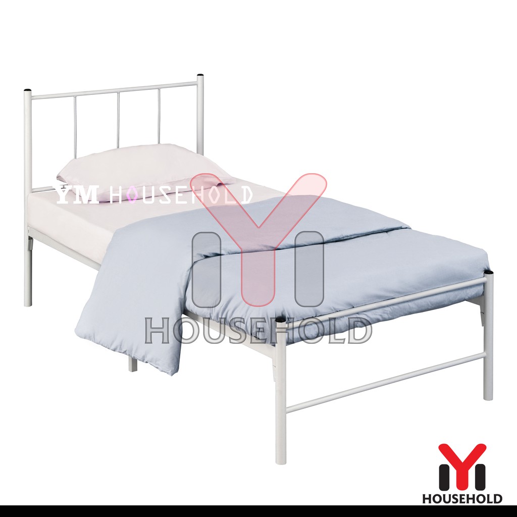 Single Bed Metal Frame YM S7 & S8 - Foldable Super Base Single Bed ...