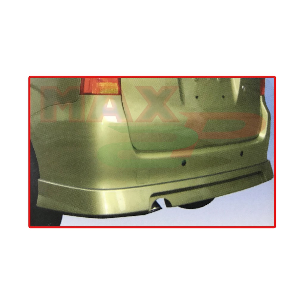 Toyota Avanza 1st Gen (2003-2011) OEM Rear Back Bumper Skirt Skirting ...