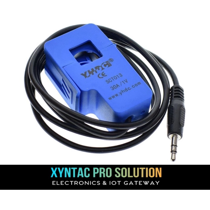 30A SCT-013-030 Non-invasive Split Core Clamp Meter Current Transformer ...