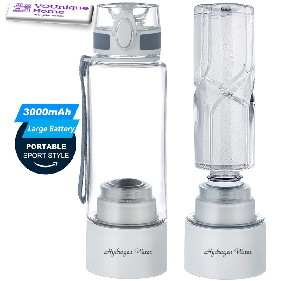 SPE Hydrogen Water Generator 380ml PEM DuPont Ion Membrane H2 Molecular ...