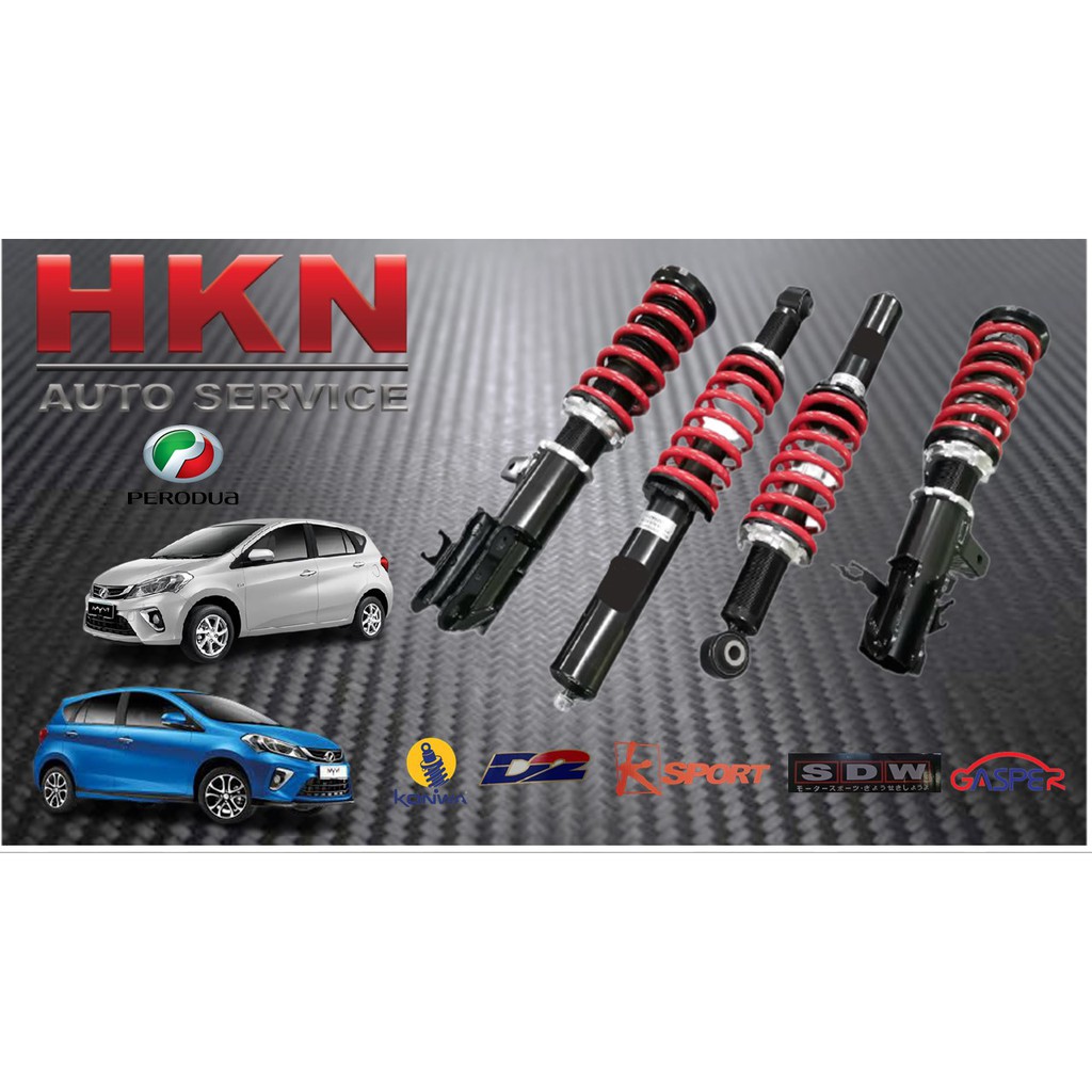 ADJUSTABLE FOR MYVI NEW (17-21++) - D2, GASPER (HI-LOW BODY SHIFT ...