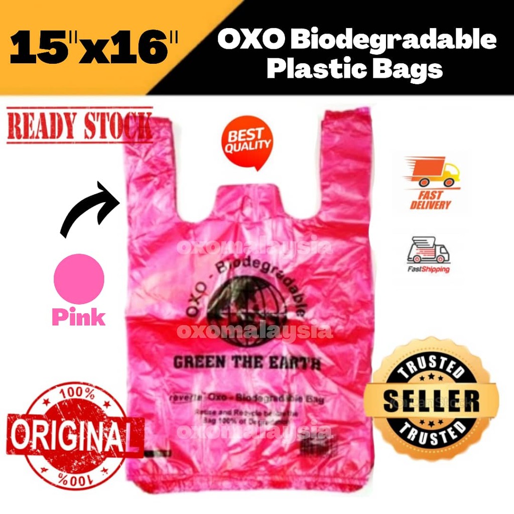 (15x16) OXO Biodegradable Plastic Bag | Shopee Malaysia