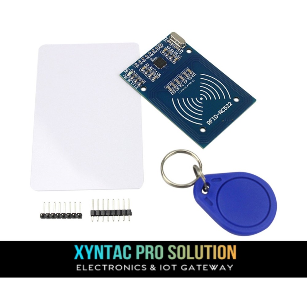 RFID RC522 + S50 Card Reader + Keychain Detector Module Kit for Arduino ...