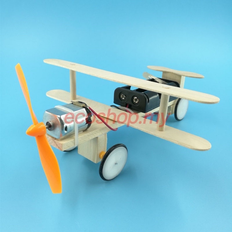 DIY Wooden Plane DC Motor Propeller - Projek RBT - Stem - KSSR - DIY ...