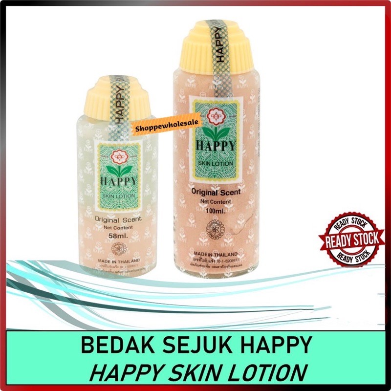 HAPPY Skin Lotion 58ml & 100ml | Shopee Malaysia