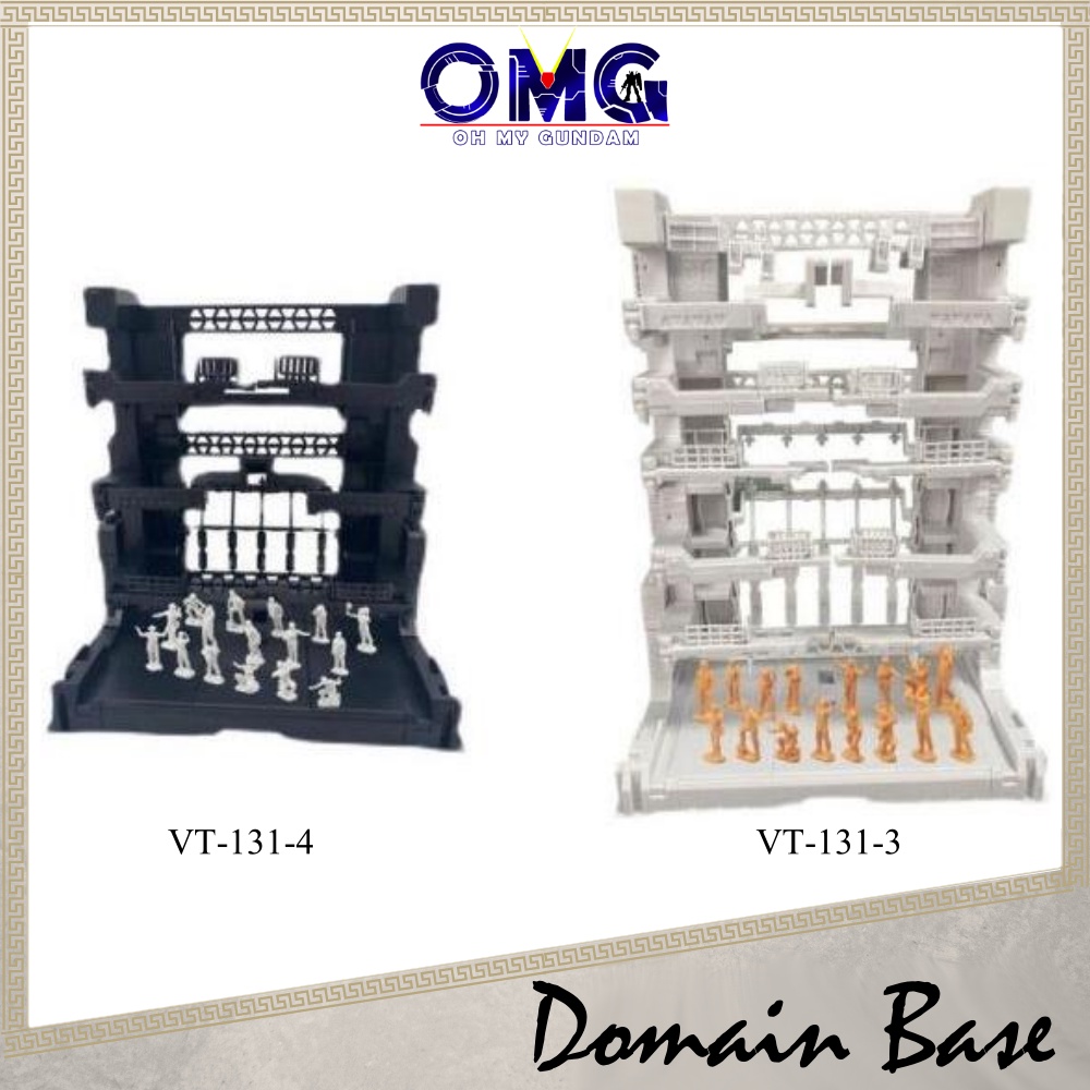 VT Gundam Domain Base Cage MS VT-131 MG Domain Base VT-131-3 HG Domain ...