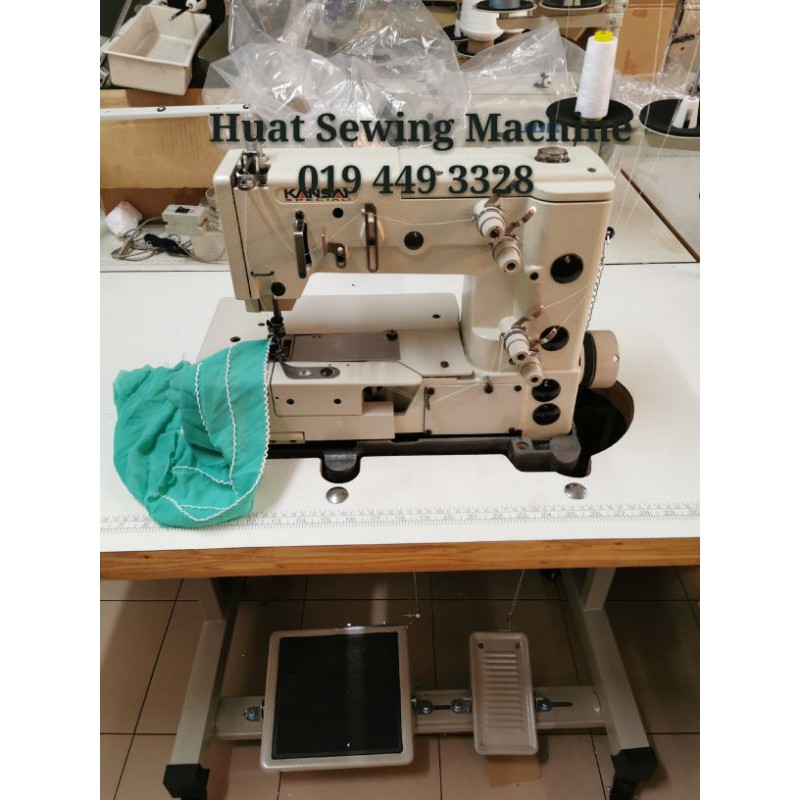 Mesin jahit Kansai Special picot Edge utk tudung /Sewing Machine kansai ...