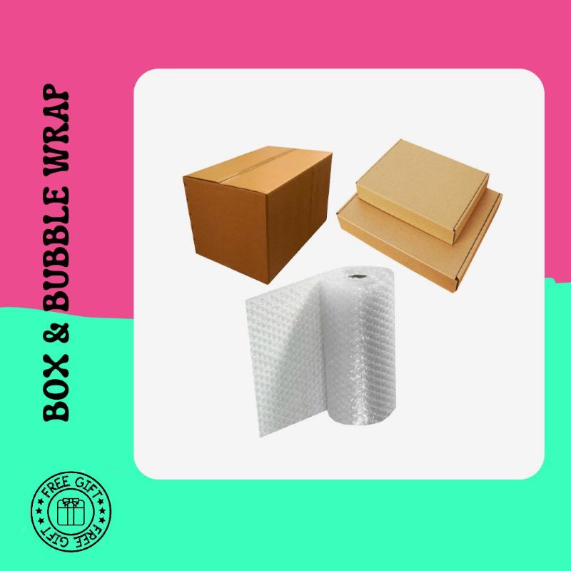 Extra Protection Box @ Bubble Wrap (OPTIONAL) | Shopee Malaysia
