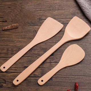 Nonstick Wooden Spatula Spoon / Senduk Nasi Kayu / Sudu Sup Senduk Kayu ...