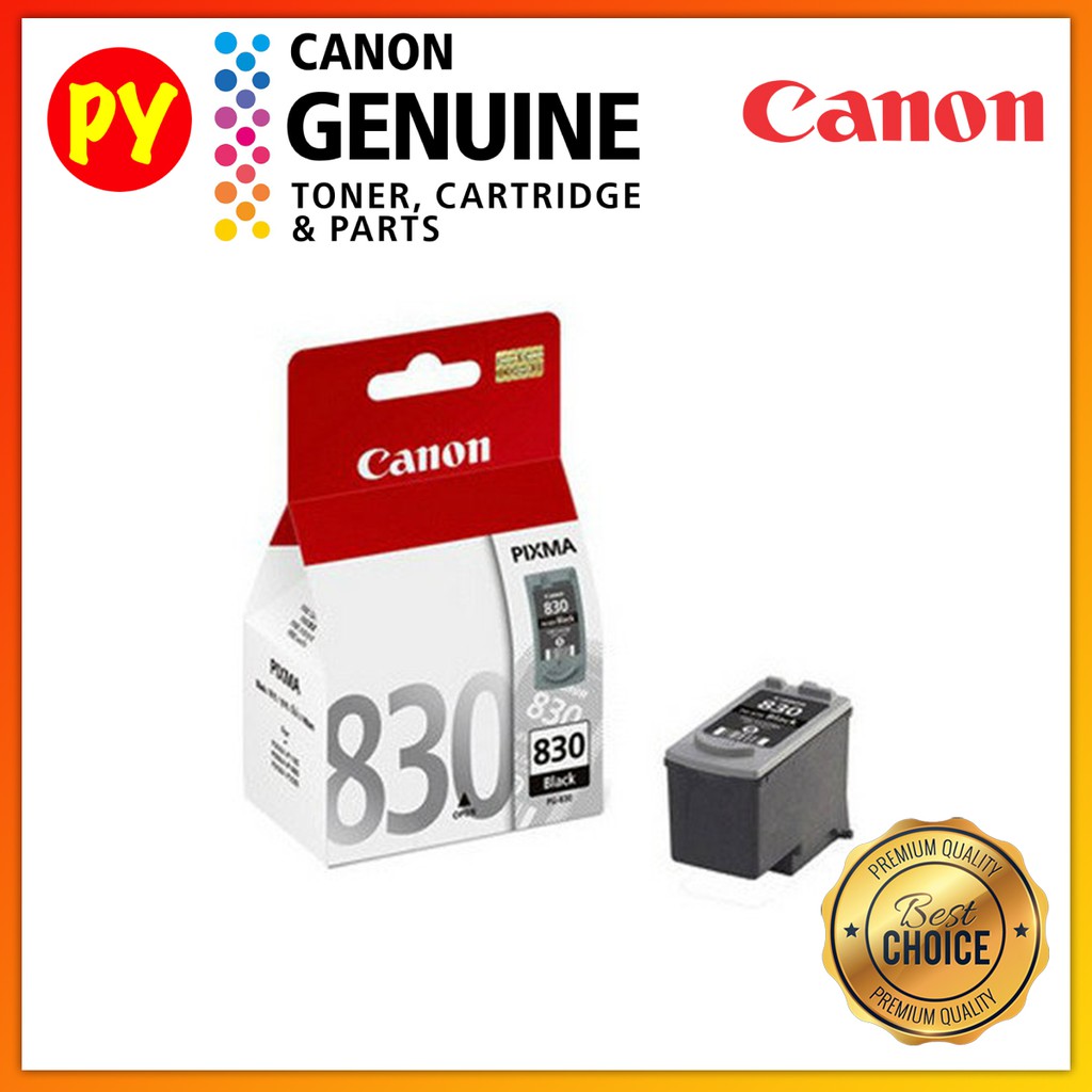 Canon PG-830 Black Original Ink Cartridge PG830 PG 830 for iP1880 ...